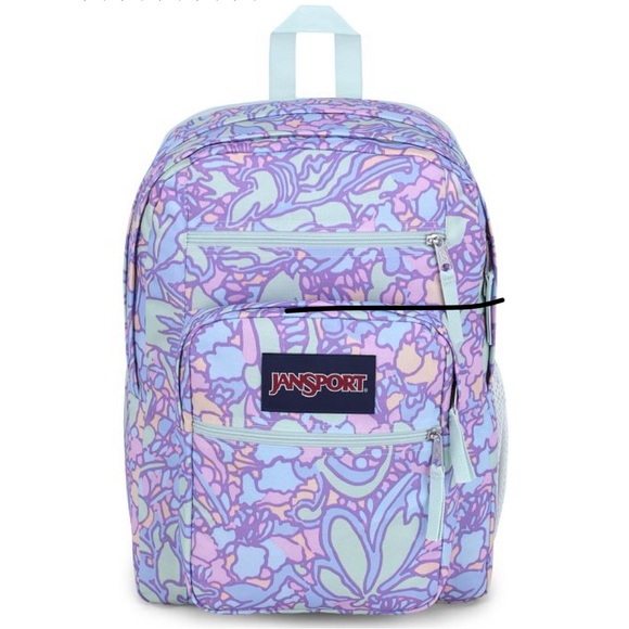 Jansport | Bags | Jansport Big Student Floral Pastel Backpack | Poshmark